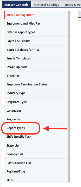 Setting Reports to Default